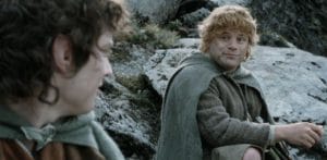 Samweis Gamdschie - Ich gehe mit ihm und wenn er auf den Mond klettert ...